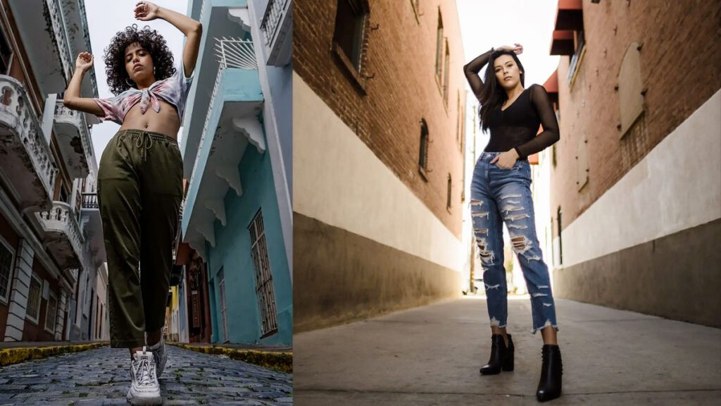 Poses femeninas esenciales: poses de pie y sentada