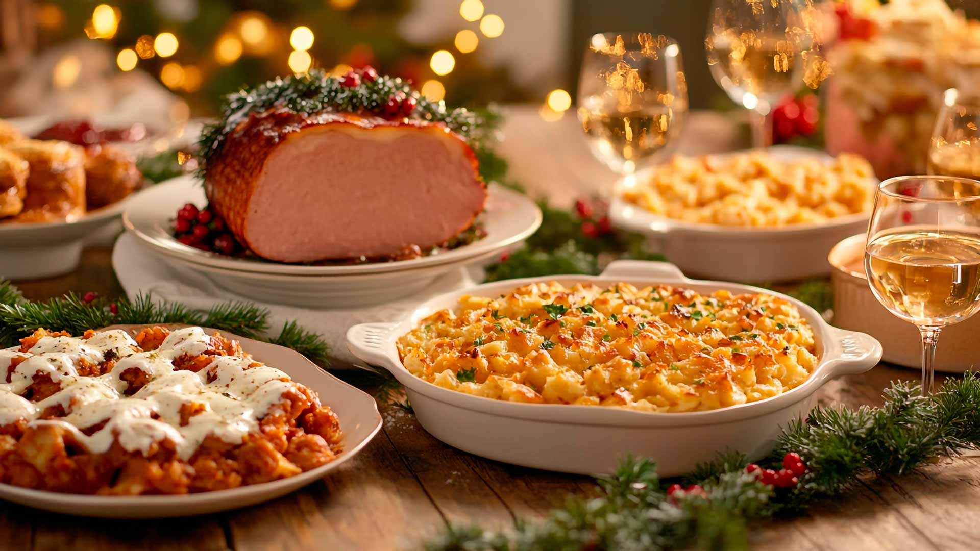 Mejora tus fotografías de comida festiva de Navidad